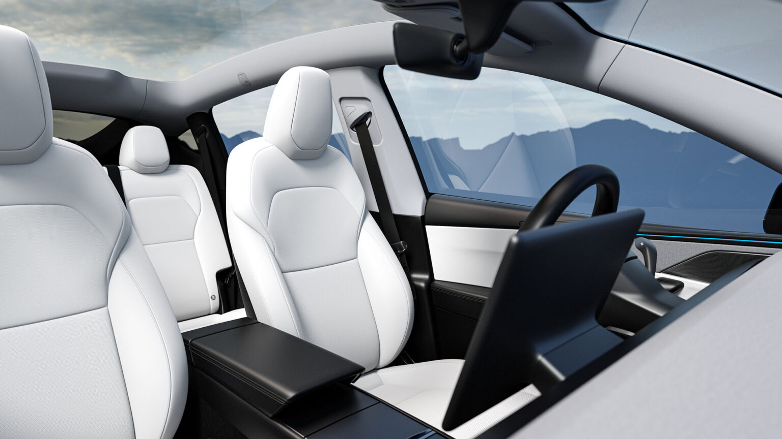 Tesla sold out Model Y Juniper Launch Series White interior, does not ...