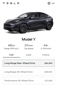 Tesla increases prices of its vehicles in Canada as the tariffs battle ...