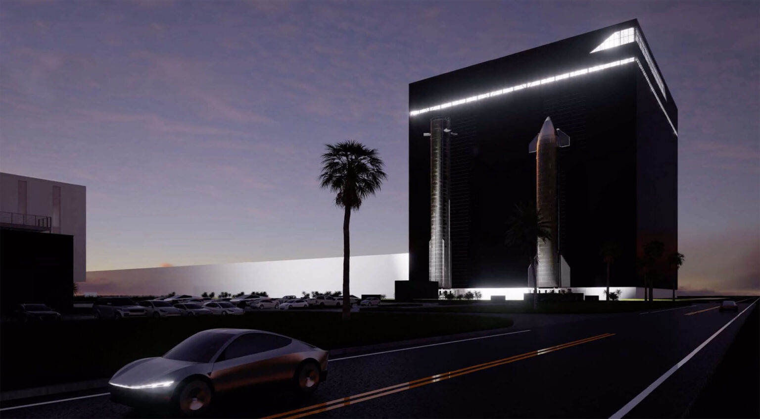 SpaceX installs redesigned shorter Chopsticks on Pad B launch tower for ...