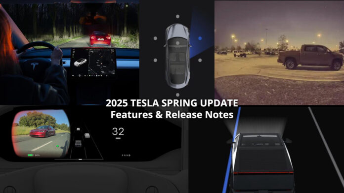 Tesla Spring Update Release Date