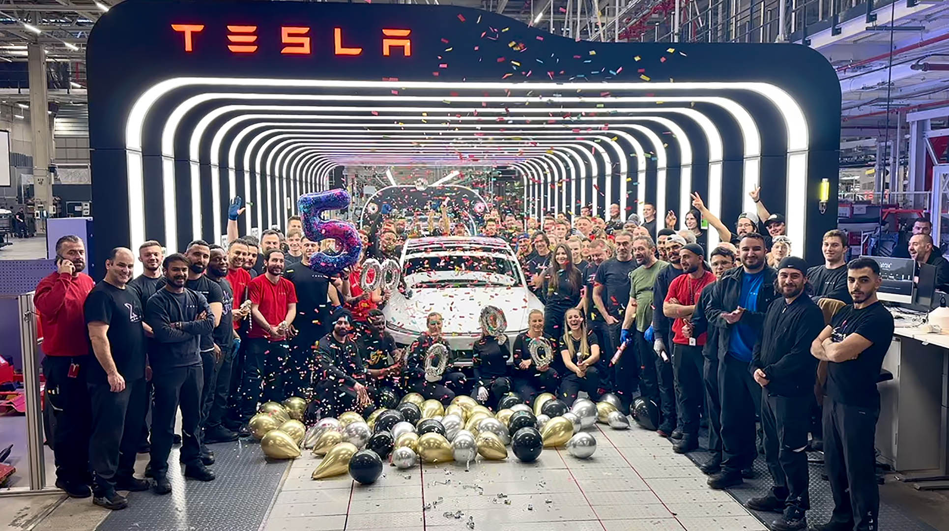 Tesla (TSLA) produces 500,000th Model Y at Giga Berlin after starting 3 ...