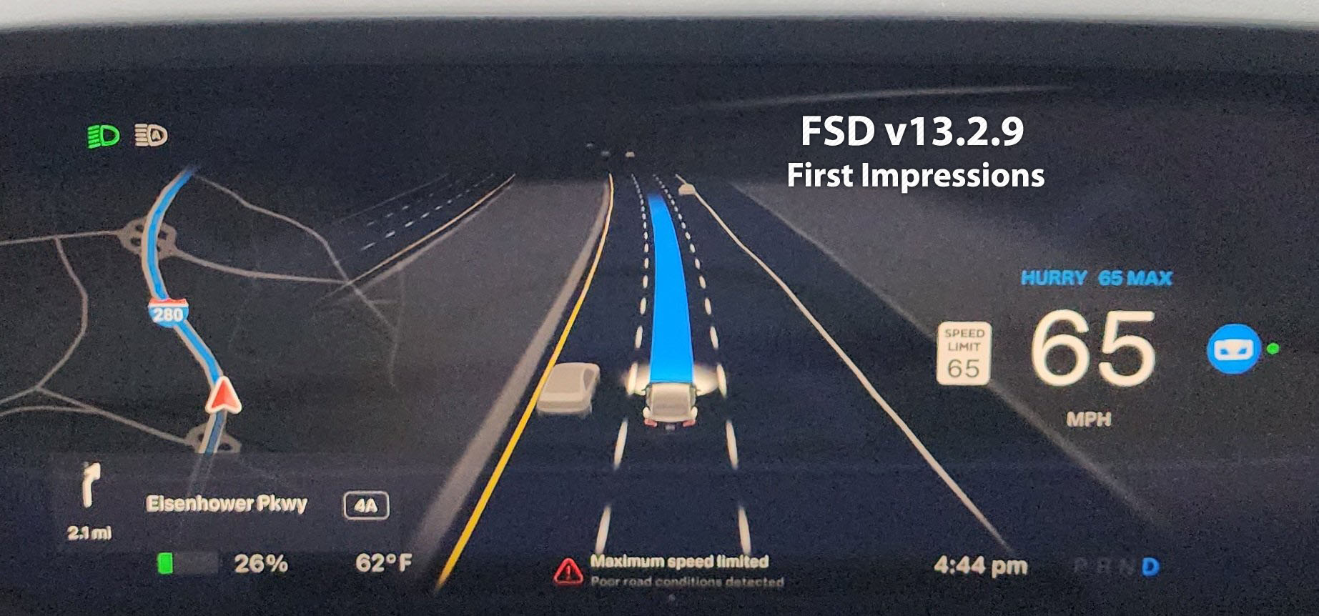 Tesla FSD v13.2.9 performs better in rainy conditions, UPLs, watch the ...