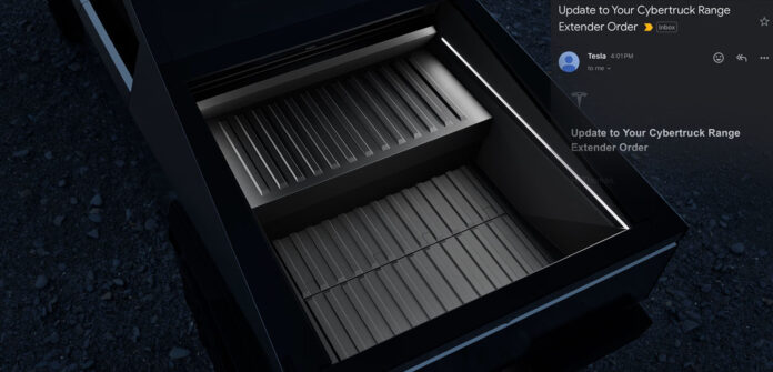Tesla cancels the Cybertruck range extender battery orders, gives ...