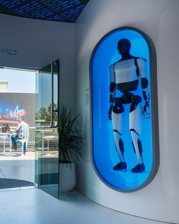 Tesla's first Diner in Hollywood radiates space movie vibes, watch ...