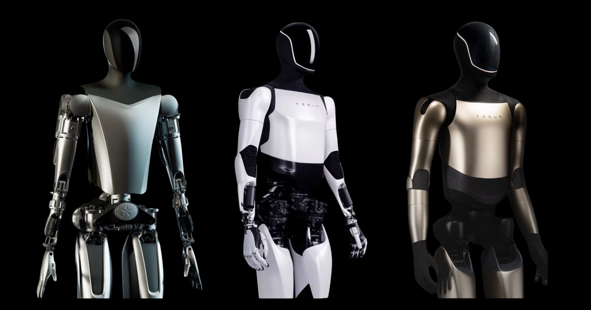 The golden Tesla Optimus is version 2.5, not 3, says Elon Musk - Tesla ...