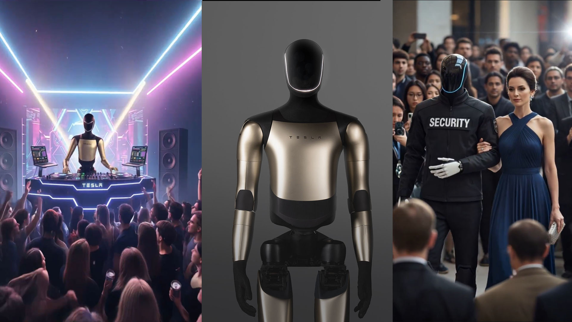 The golden Tesla Optimus is version 2.5, not 3, says Elon Musk - Tesla ...