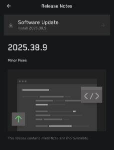 Tesla update 2025.38.9 goes wide release on HW3 cars and the Cybertruck ...