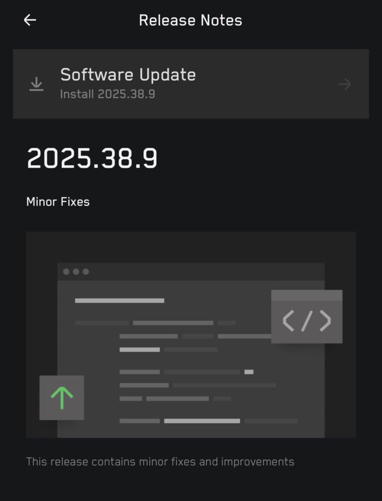 Tesla update 2025.38.9 goes wide release on HW3 cars and the Cybertruck ...