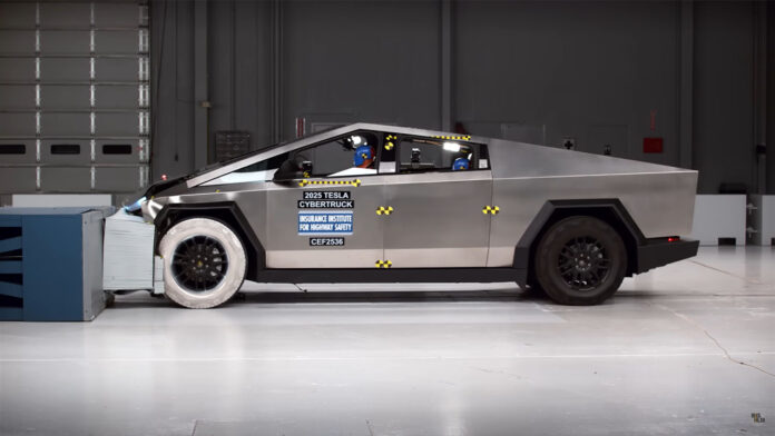 Tesla Cybertruck scores another top crash safety rating in 2025 - Tesla ...