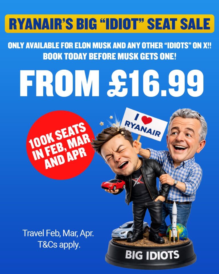 Musk-Ryanair spat gave the airline good publicity, says CEO O'Leary in ...
