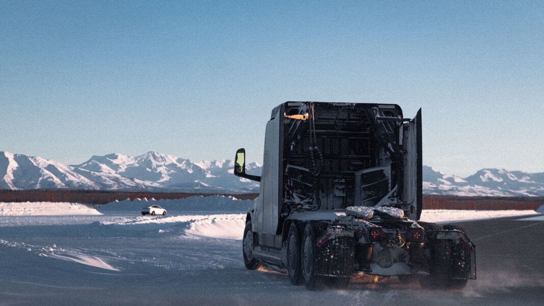 Tesla Semi seen after winter testing, factory completion soon, first ...