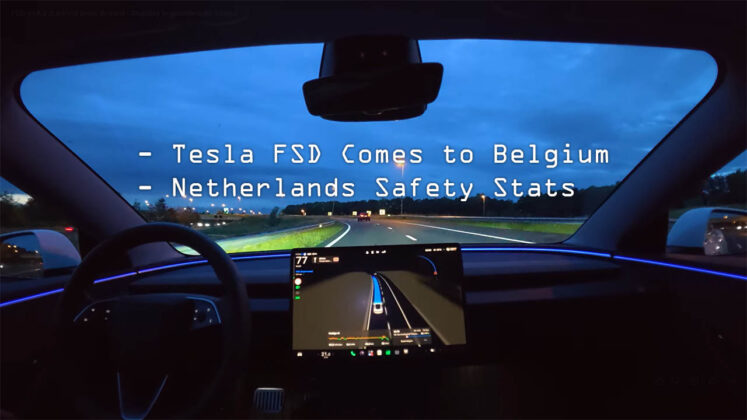Belgium approves Tesla FSD, automaker shares ~2 months of safety and ...