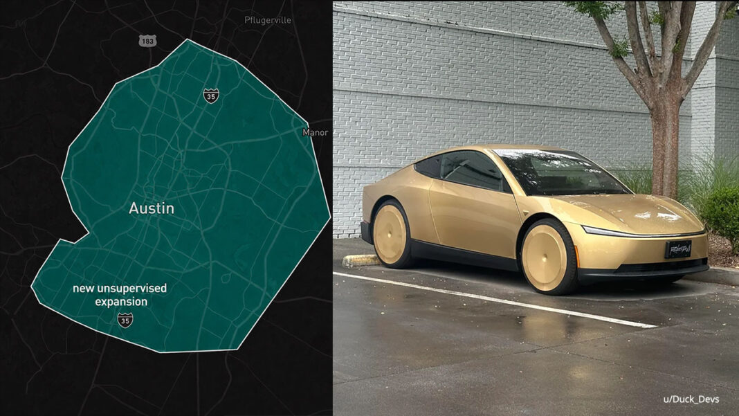 Tesla expands Unsupervised Robotaxi Service to the entire Austin Metro ...